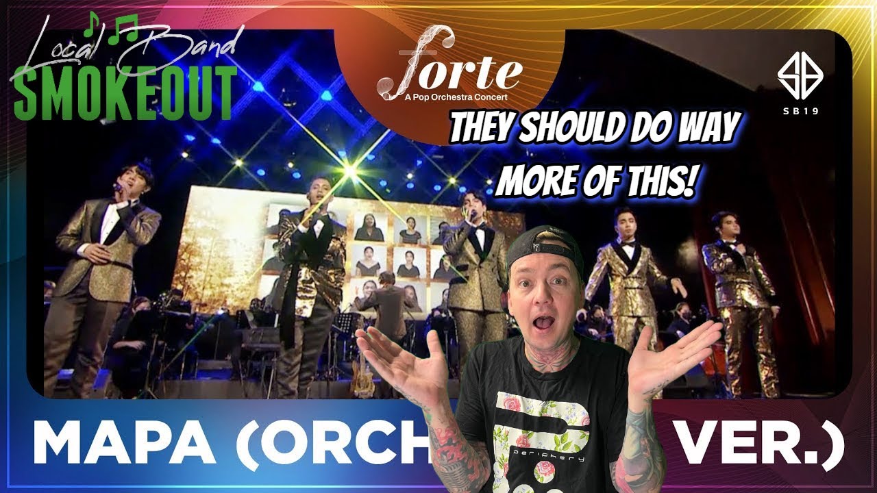 SB19 - Mapa ( Reaction / Review ) LIVE ORCHESTRA VERSION - YouTube