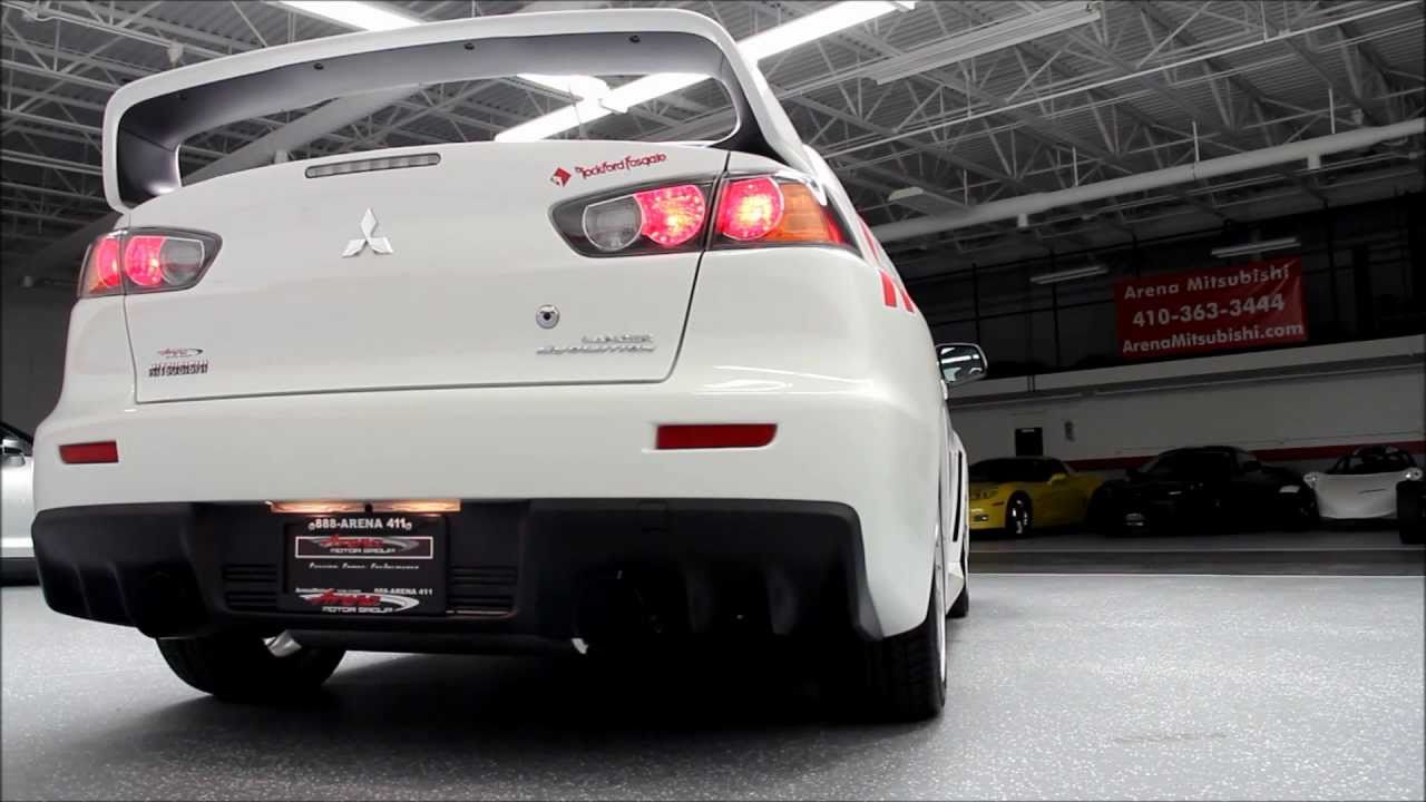 Evo X dyno Arena Mitsubishi 325 package - YouTube