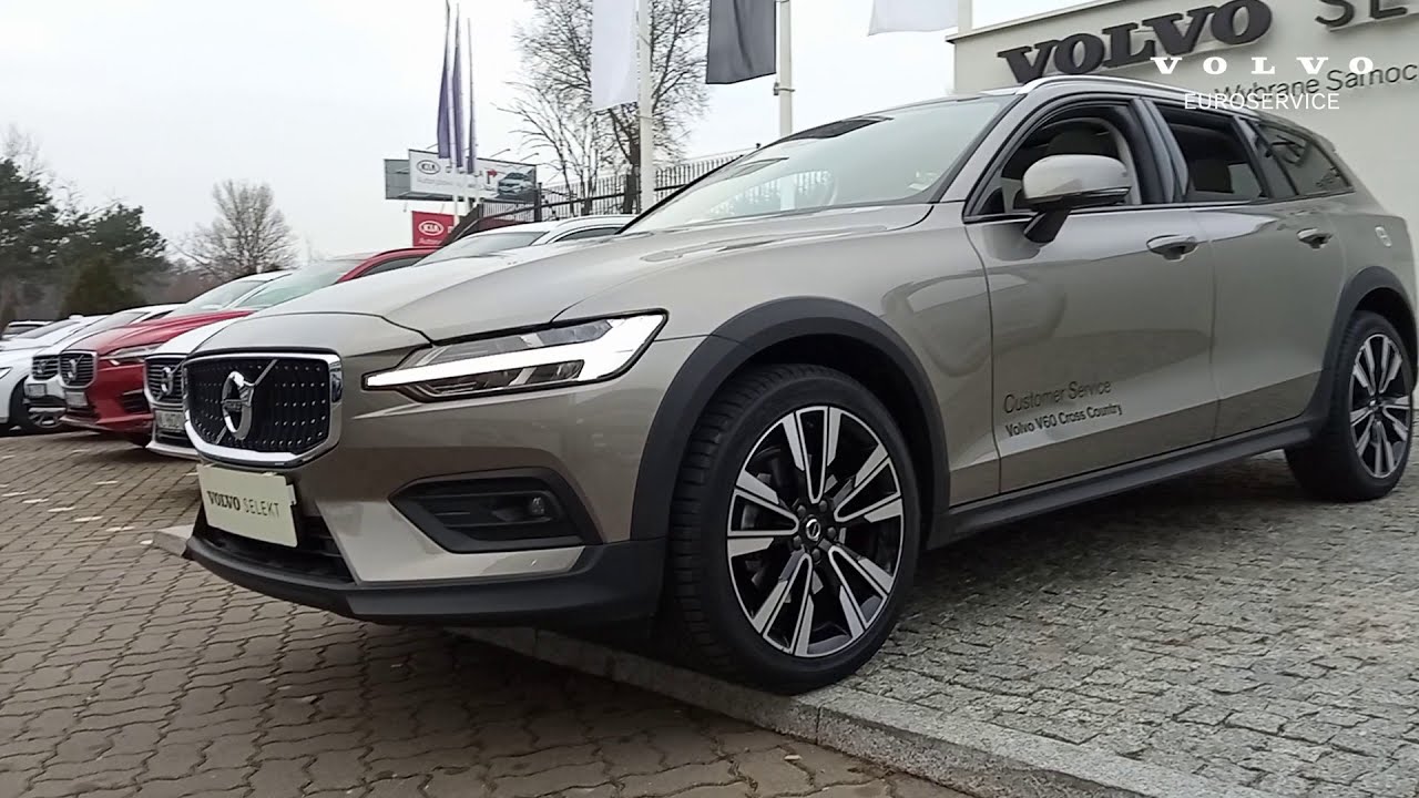 VOLVO SELEKT V60 D4 190HP CROSS COUNTRY PEBBLE GREY 2020 | EUROSERVICE ...