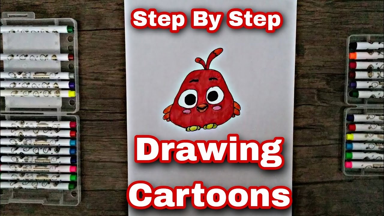Drawing Cartoons . Step By Step - YouTube