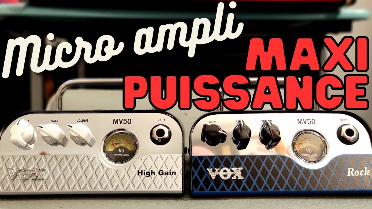 Ces amplis pèsent 500 grammes et sonnent D'ENFER ! - YouTube