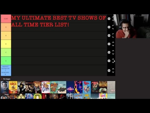 MY ULTIMATE 2025 BEST TV SHOWS OF ALL TIME TIER LIST! - YouTube