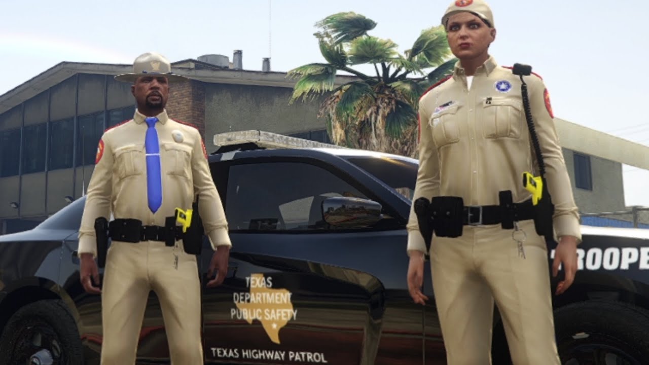 GTA 5 LSPDFR | Texas Highway Patrol | Texas DPS - YouTube