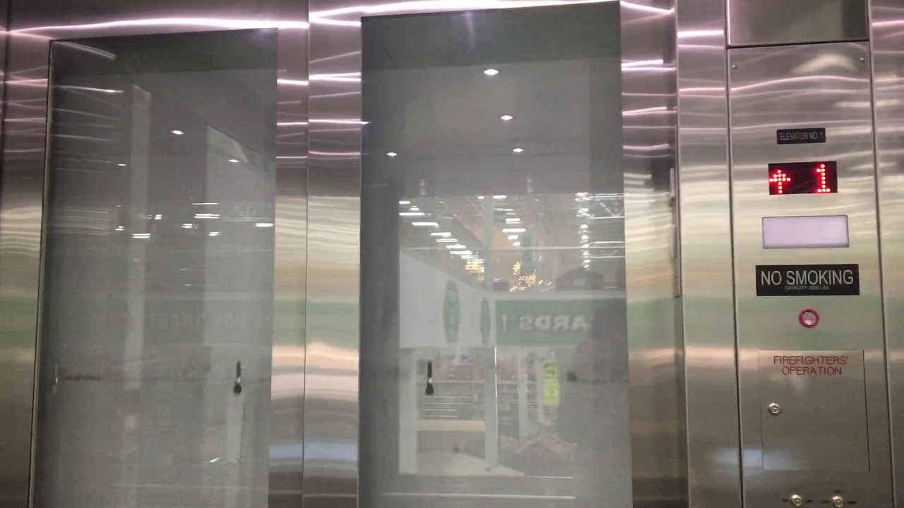 MEI Hydraulic Scenic Elevator @ Menards - Vernon Hills, IL. - YouTube