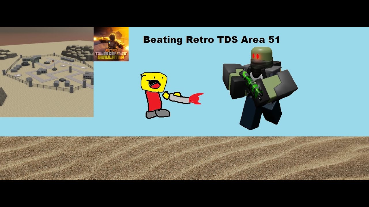 Beating Raider Boss In Retro TDS - YouTube