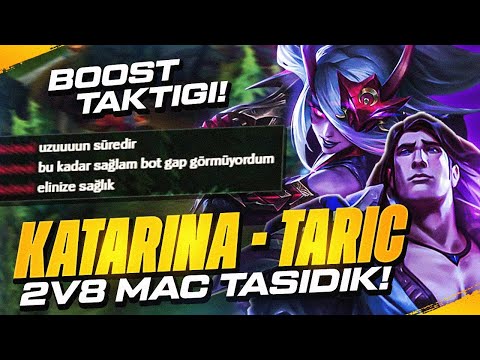 OLUM AŞIRI BASİT LAN! Nasıl olabilir bu? Katarina-Taric Oyunu bozmuş.