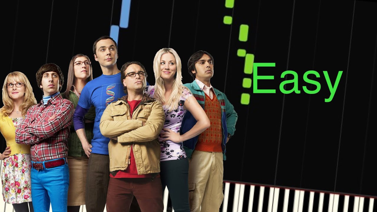 The Big Bang Theory Theme Song - Piano Tutorial - YouTube