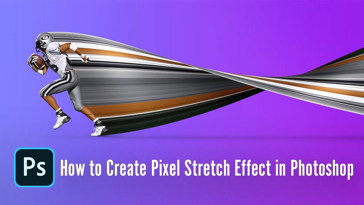 [Before & After] EP16 - How to Create Pixel Stretch Effect in Photoshop ...