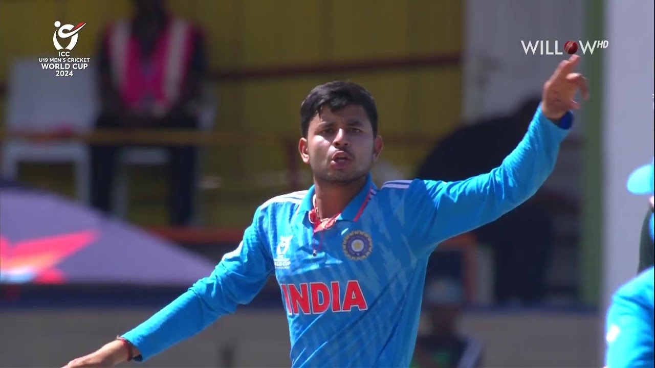 Saumy Pandey 4 wickets vs Bangladesh U19 | 3rd Match - BA19 vs IN19 ...
