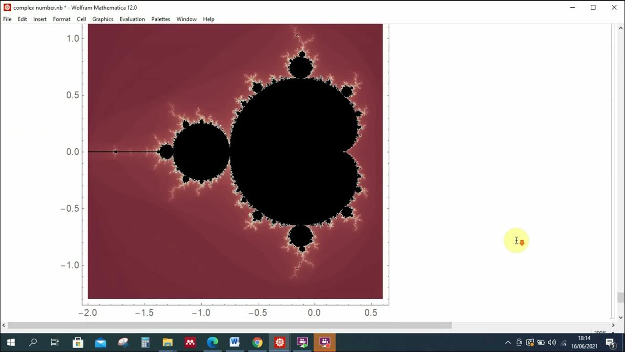 How to plot Mandelbrot with Mathematica - YouTube