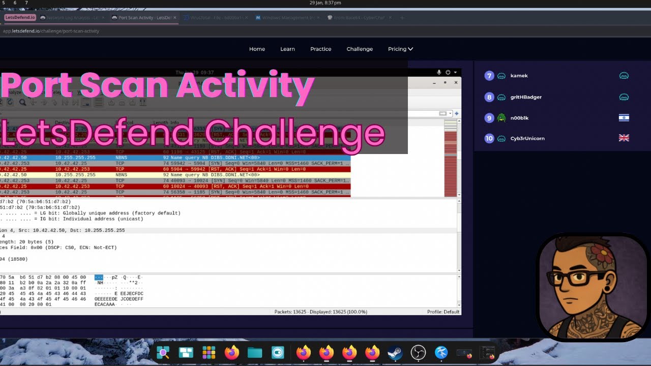 SOC Investigation – Port Scan Activity Detected (PCAP Analysis ...