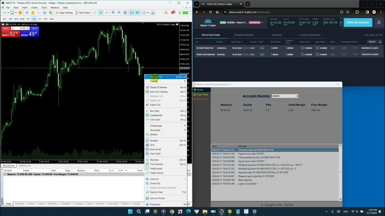 MT5 To Match Trader - YouTube