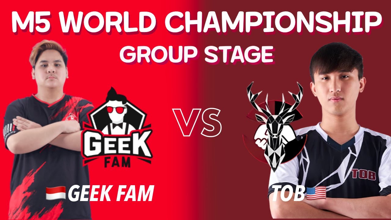 GEEK MULAI BANGKIT!! || M5 WORLD CHAMPIONSHIP GROUP STAGE DAY 3 GAME 1 ...