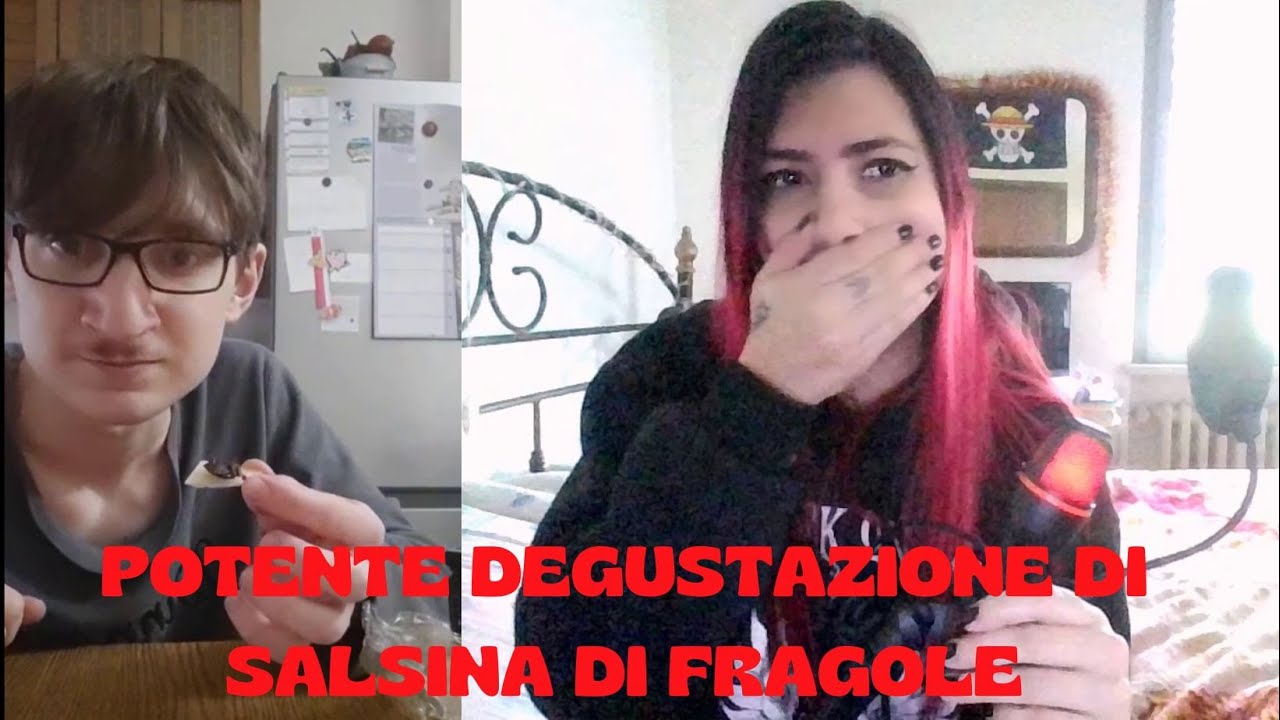 POTENTE DEGUSTAZIONE DI salsina di fragole🍓Col maestro reaction - YouTube