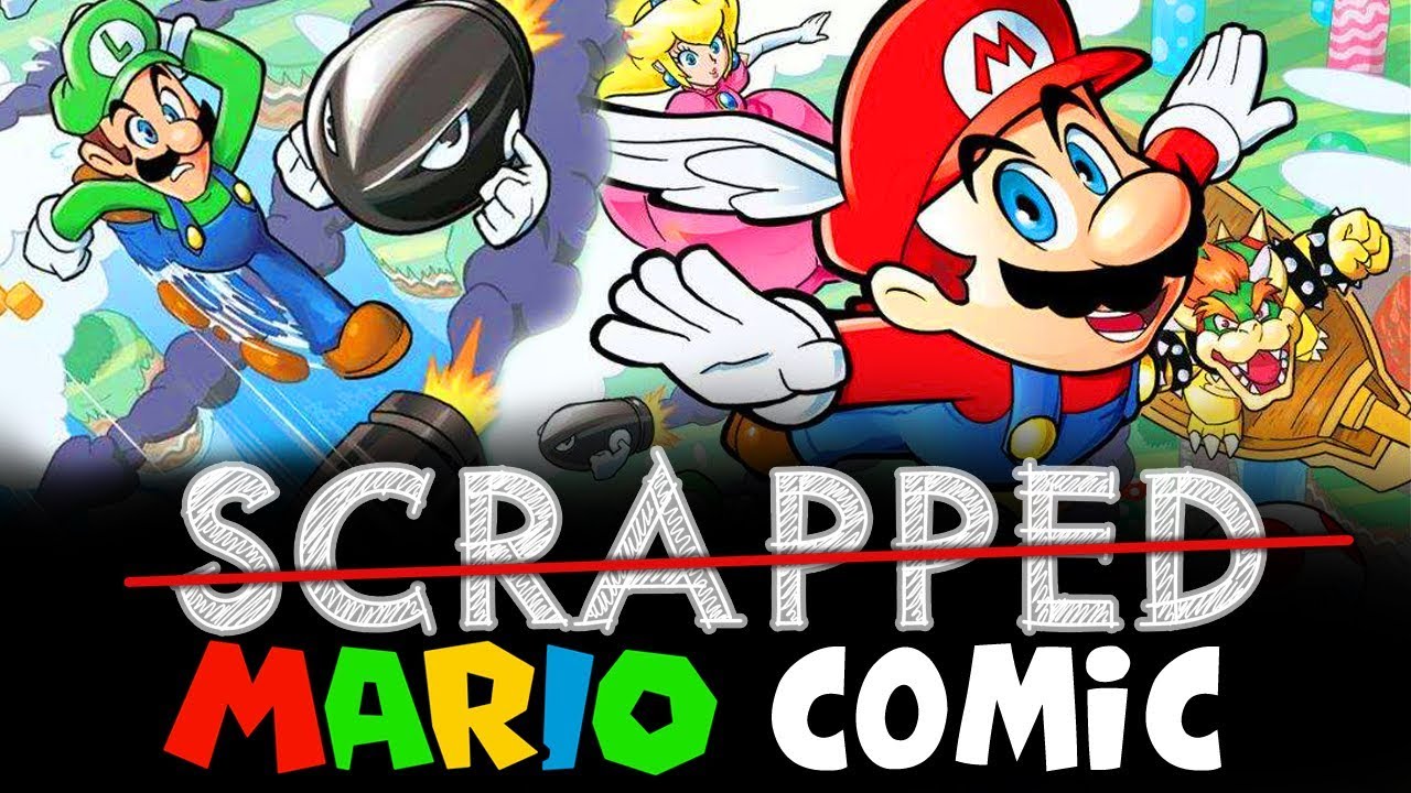 SCRAPPED Super Mario Archie Comics - YouTube