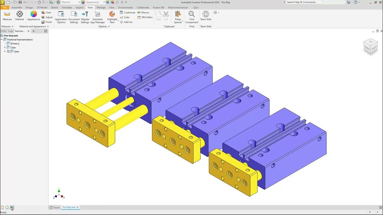 Inventor: Edit Positional Representation with Excel - YouTube