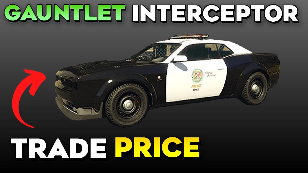 GTA Online How to Unlock Gauntlet Interceptor (Best Police Car) Normal ...