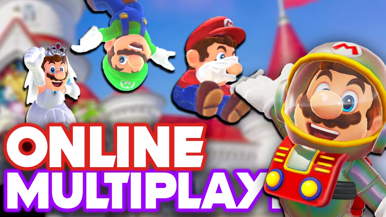 Hide n Seek in Mario Odyssey with ALL NEW TRICKS (Online Multiplayer ...