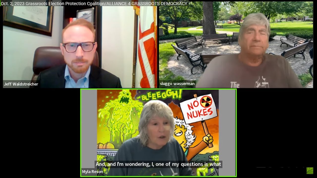 Oct. 2, 2023 Grassroots Election Protection Coalition/ALLIANCE 4 ...