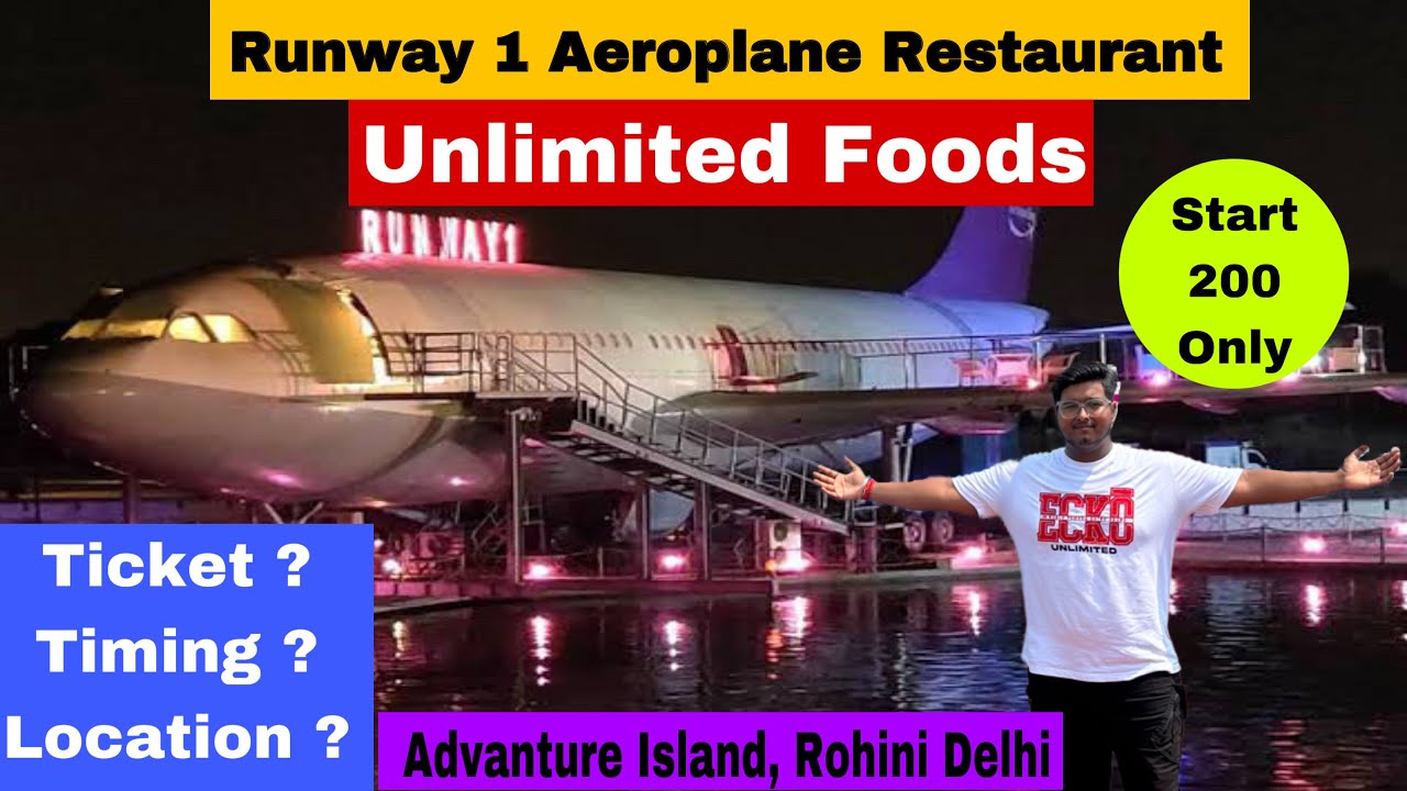 Aeroplane Restaurant Rohini | Runway 1 Aeroplane restaurant Rohini ...