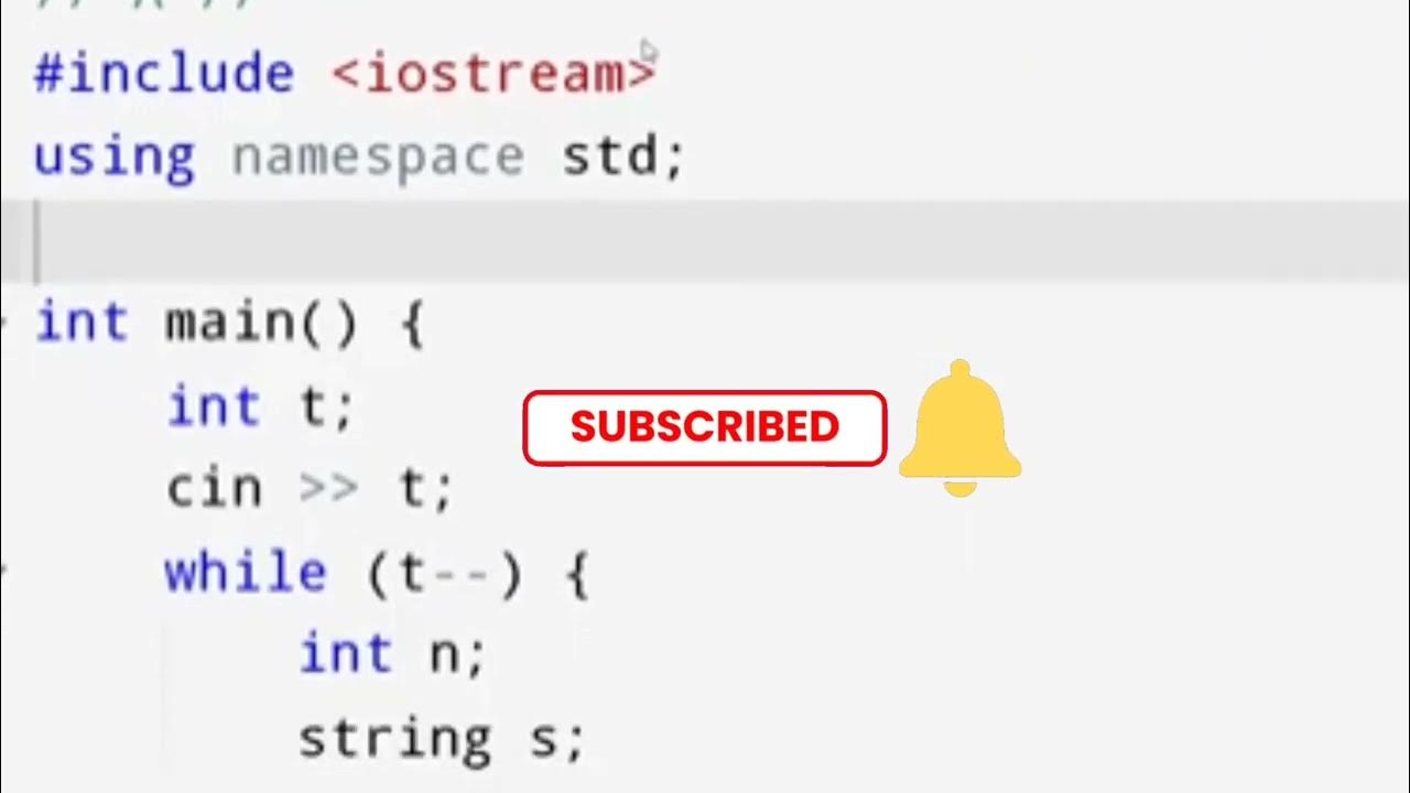 Turtle and Good String Full Solution Explained| Codeforce Round 968 Full Solution Explained # ...