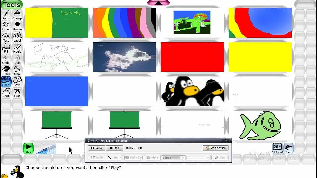 Tux Paint Introduction - YouTube