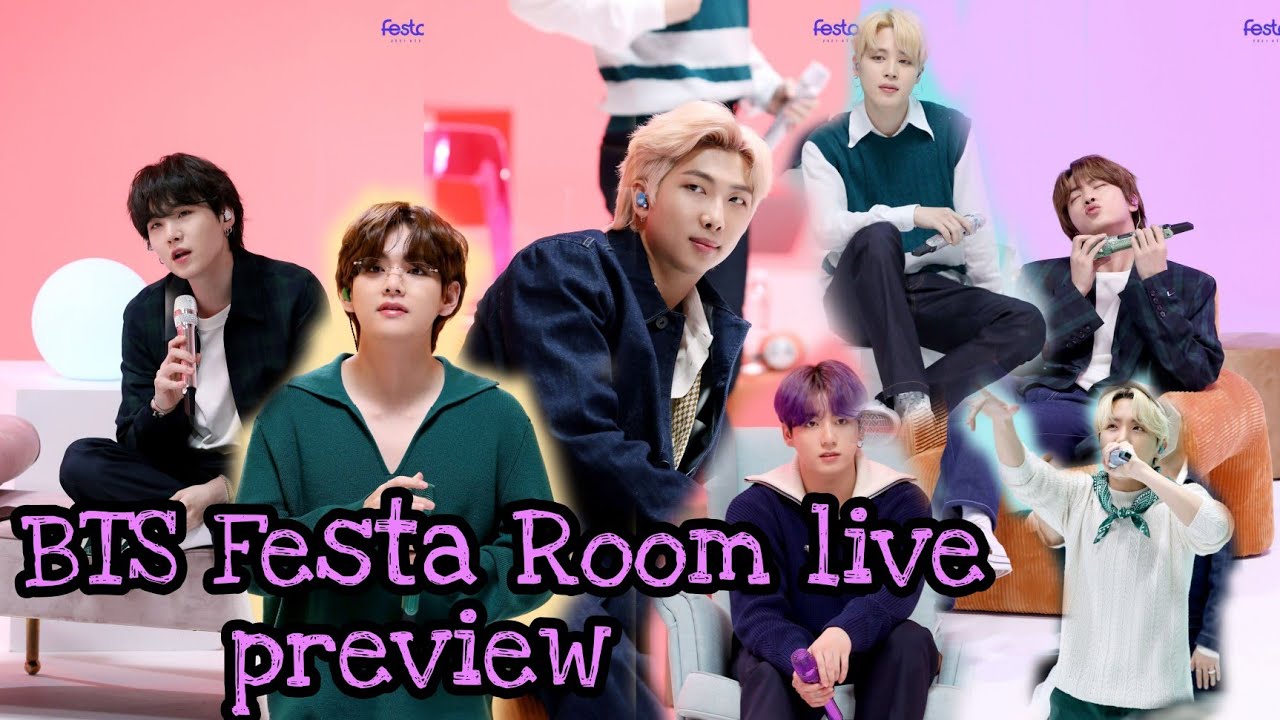 [#2021BTSFESTA]BTS ROOM LIVE Preview Cut 😱😍 #BTS #2021BTSFesta - YouTube