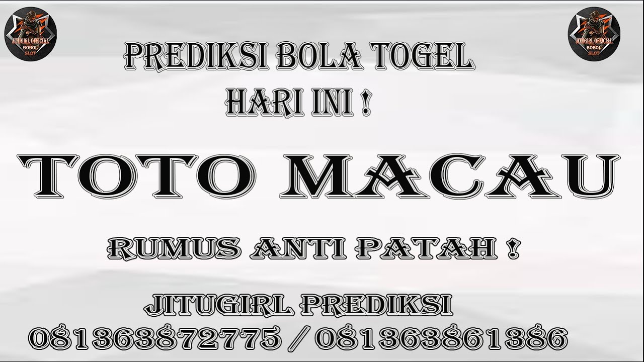 PREDIKSI TOTO MACAU 08 JUNI 2022 | BOCORAN TOTO MACAU HARI INI | ANGKA ...