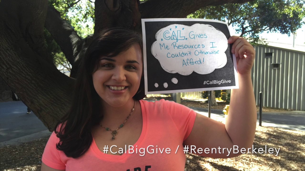 #CalBigGive Re entry Student Program - YouTube