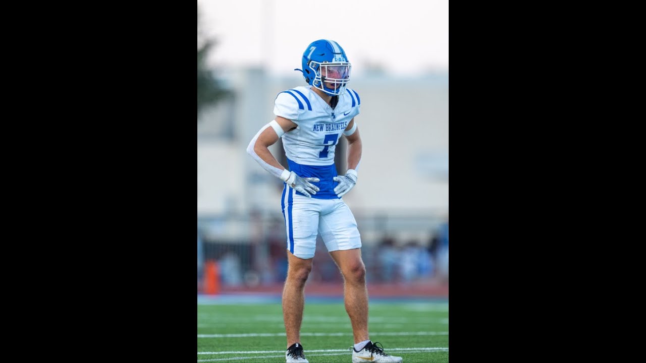 Cole Redding DB/Athlete/RB/WR New Braunfels HS (wm) - YouTube