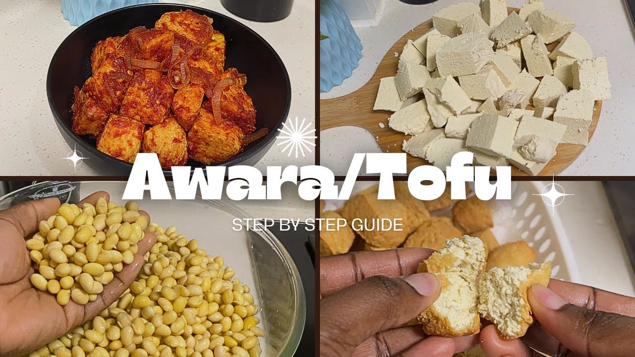 How to make Tofu /Awara from scratch | Healthy Tofu Recipe - YouTube