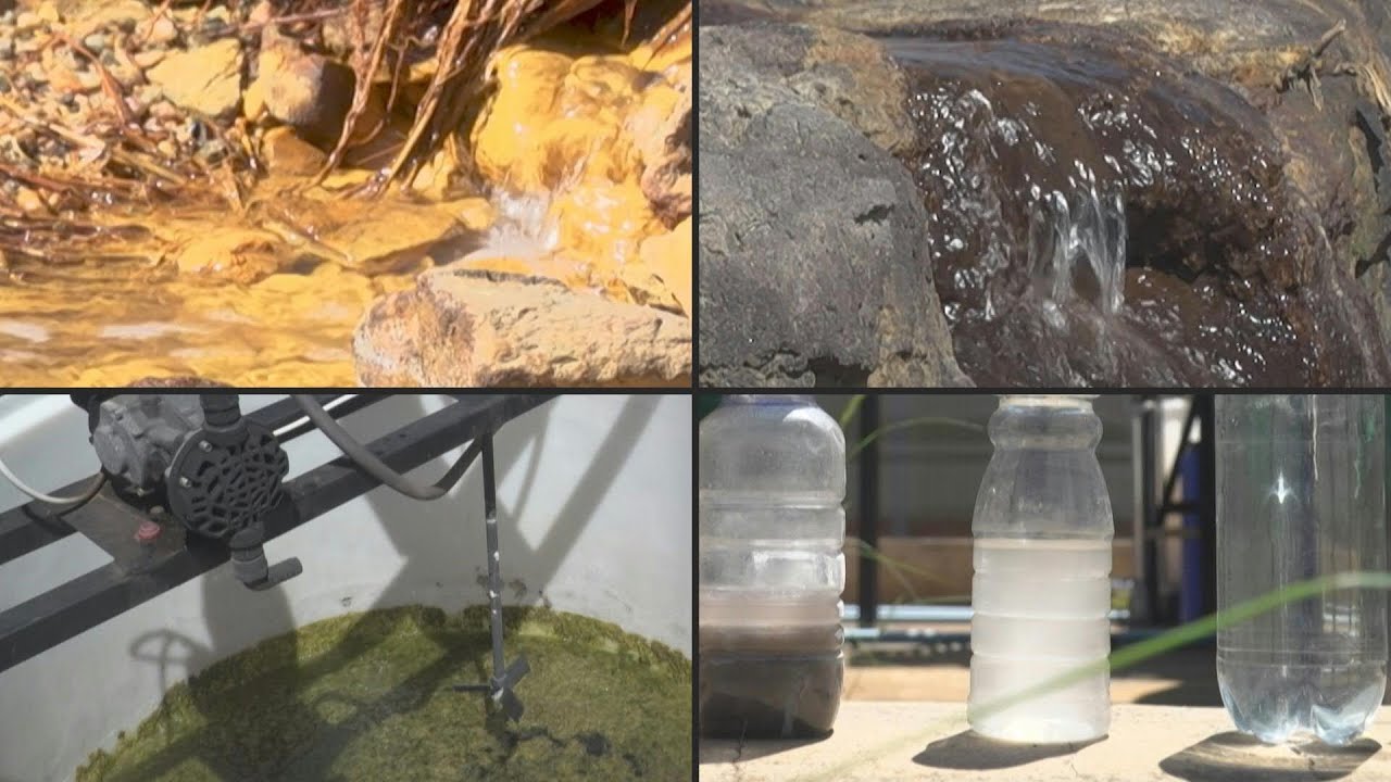 Purifying acid mine drainage into drinkable water in South Africa | AFP ...