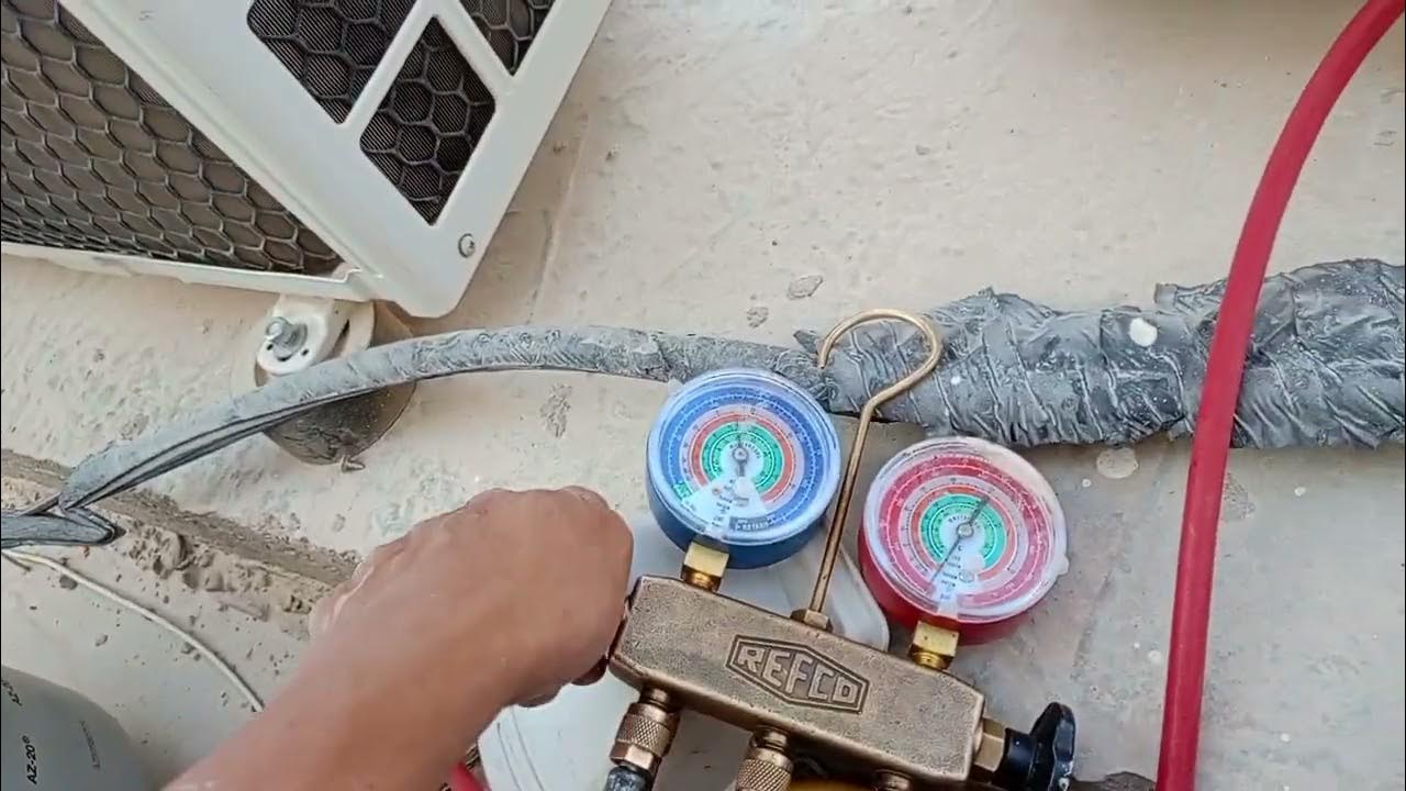 CHARGE ADDITIONAL REFRIGERANT R410a - YouTube