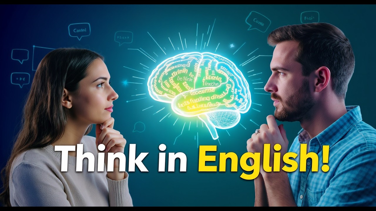 How to Think in English — Step by Step - YouTube