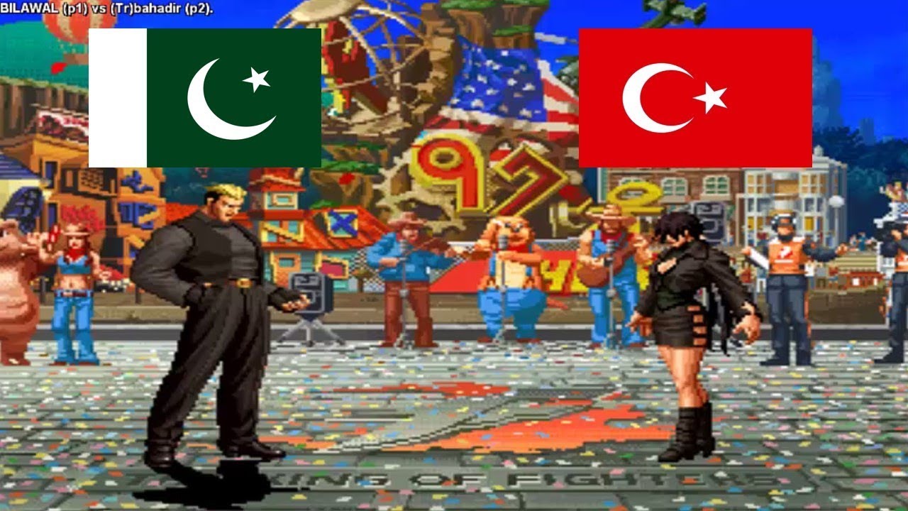 Kof 97 - BILAWAL (pakistan) VS bahadir (turkey) Fightcade - YouTube