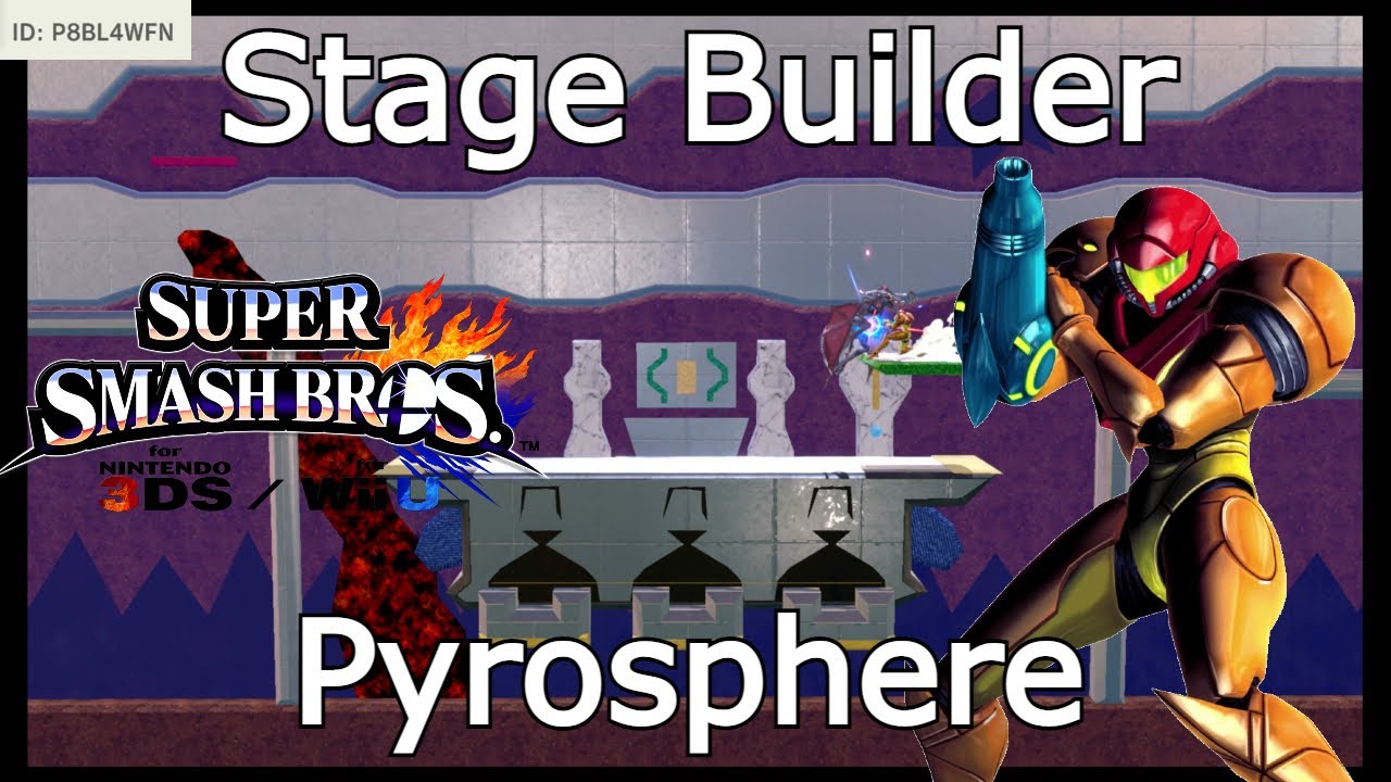 Super Smash Bros. Ultimate - Stage Builder - "Pyrosphere" - YouTube