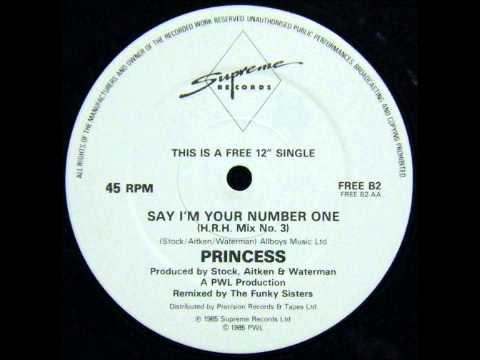 Princess - Say I'm Your Number One - YouTube