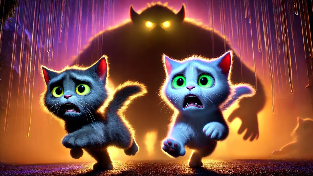 Two Kittens vs. Evil Ogre! Horror Story! (Part 2) - YouTube