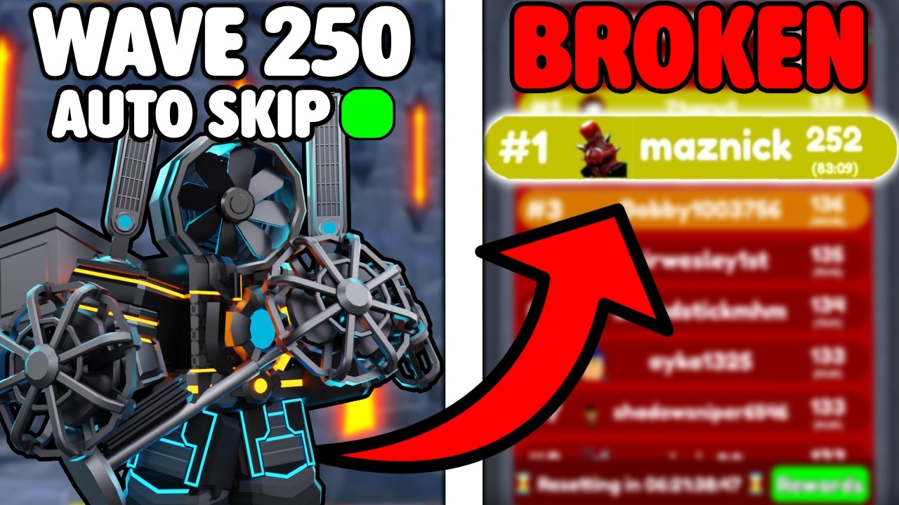 NEW TITAN FAN MAN Broke ENDLESS MODE?! (Toilet Tower Defense) - YouTube