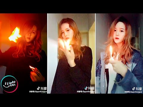 Lo que esta Chica hace con su Encendedor es simplemente Increíble