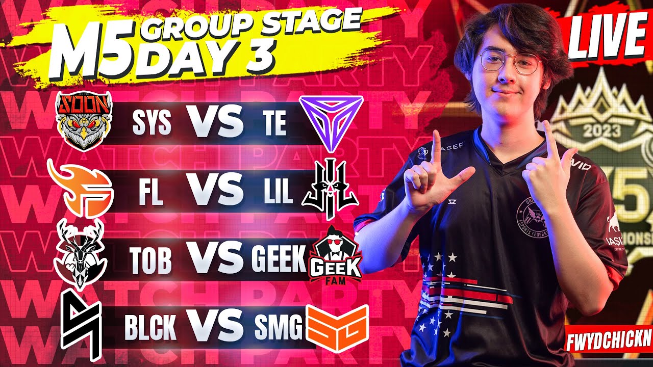 TOB VS GEEK M5 WATCHPARTY W/ ZANE | 12/4 - YouTube