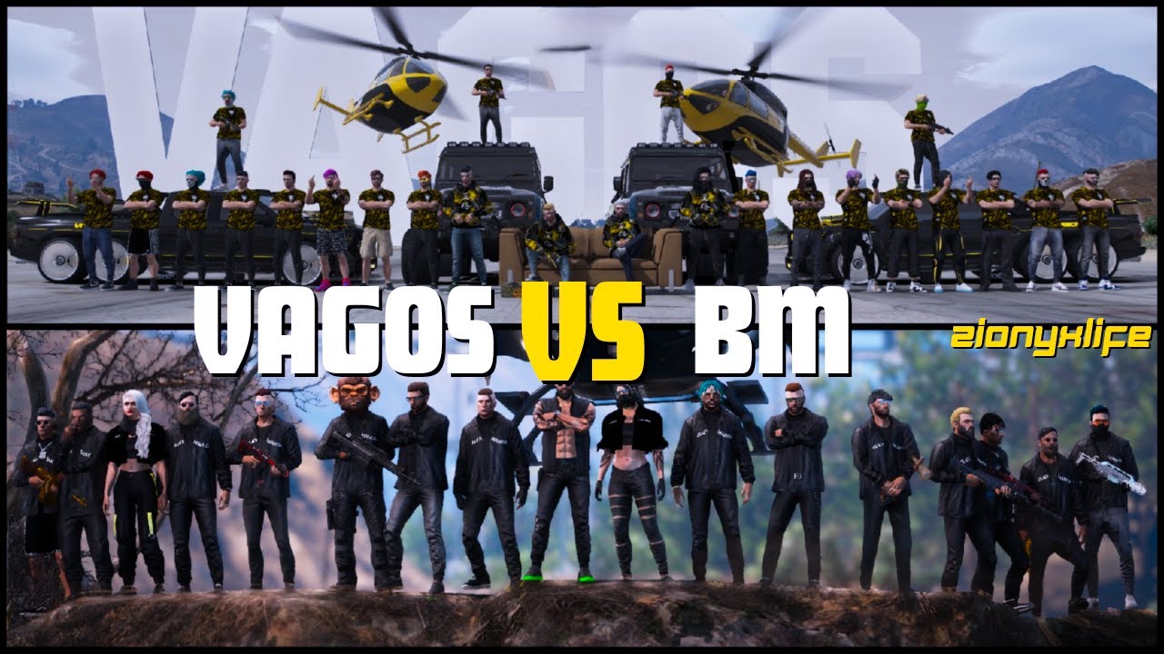 VAGOS vs BM Gang War - YouTube