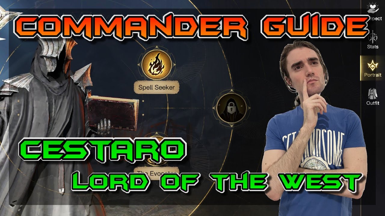 CESTARO - COMMANDER GUIDE - SKILL EQUIP TROOPS COUNTER - LOTR RISE TO ...