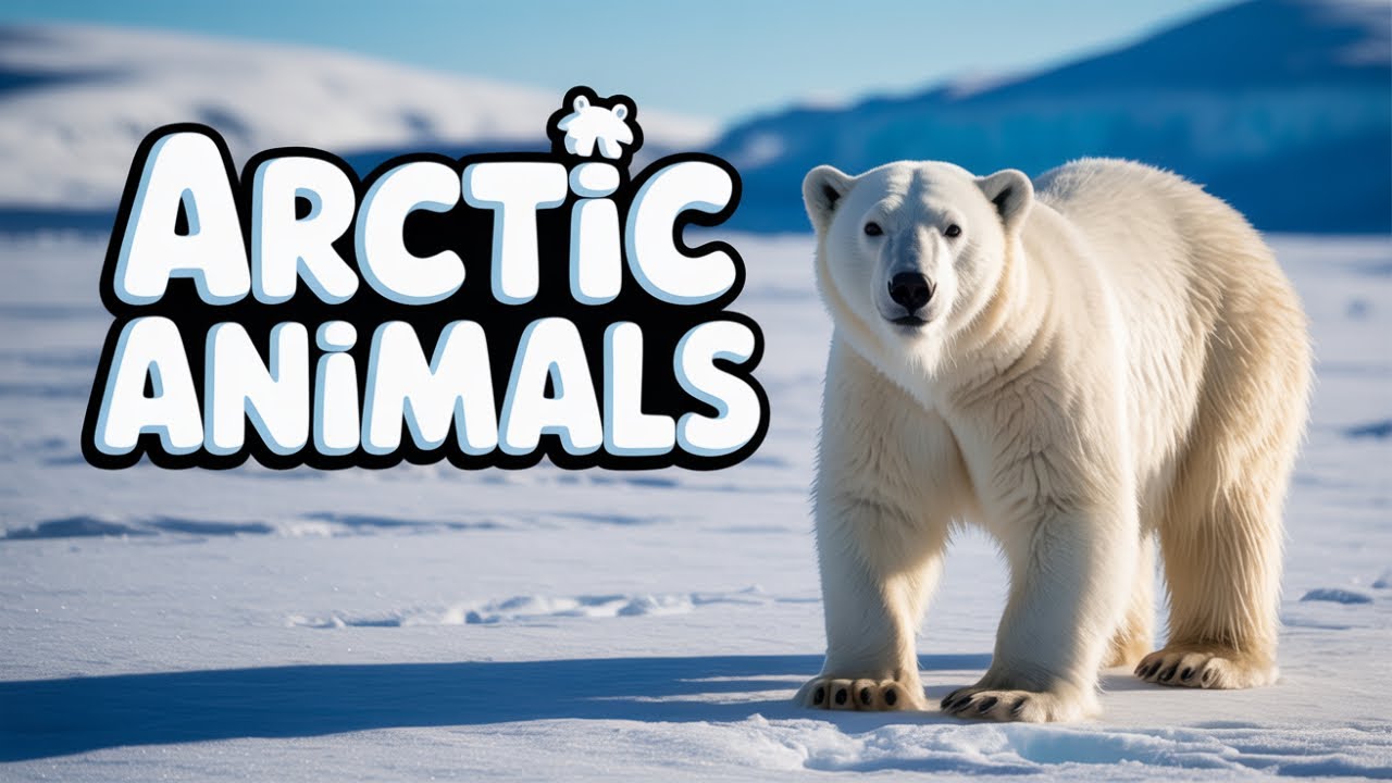 Arctic Animals Explained for Kids | Polar Bears, Whales & More! - YouTube
