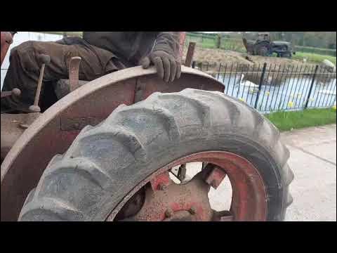 Very Early David Brown Cropmaster TVO Bullet Hole Front End, Entered into Auction - YouTube