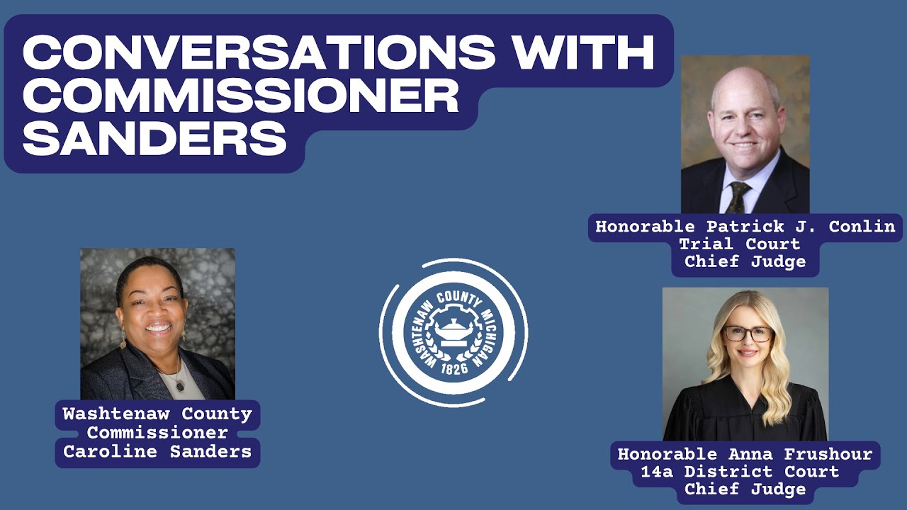 Conversations with Commissioner Sanders and Chief Judge Pat Conlin ...