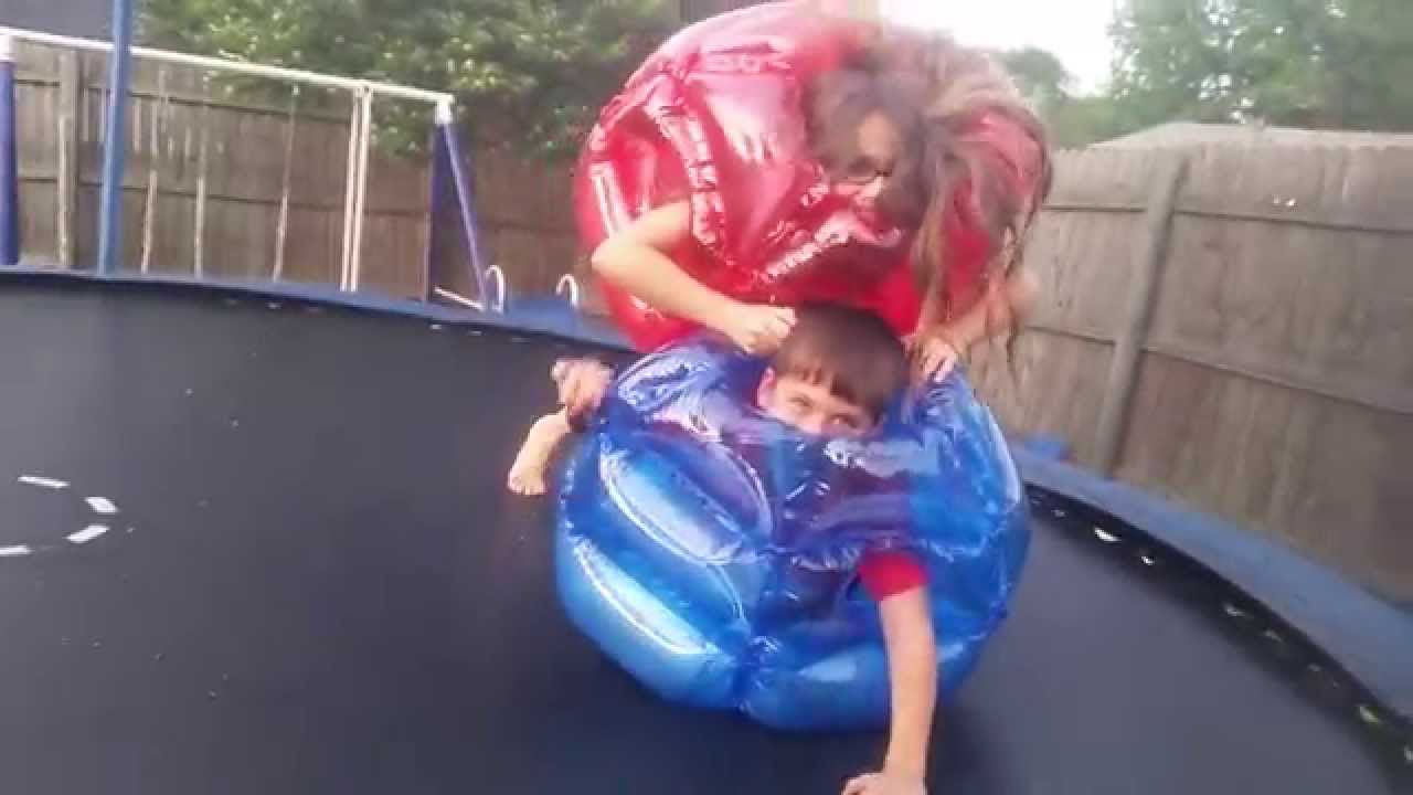 Inflatable body bumper balls by jilong review - YouTube