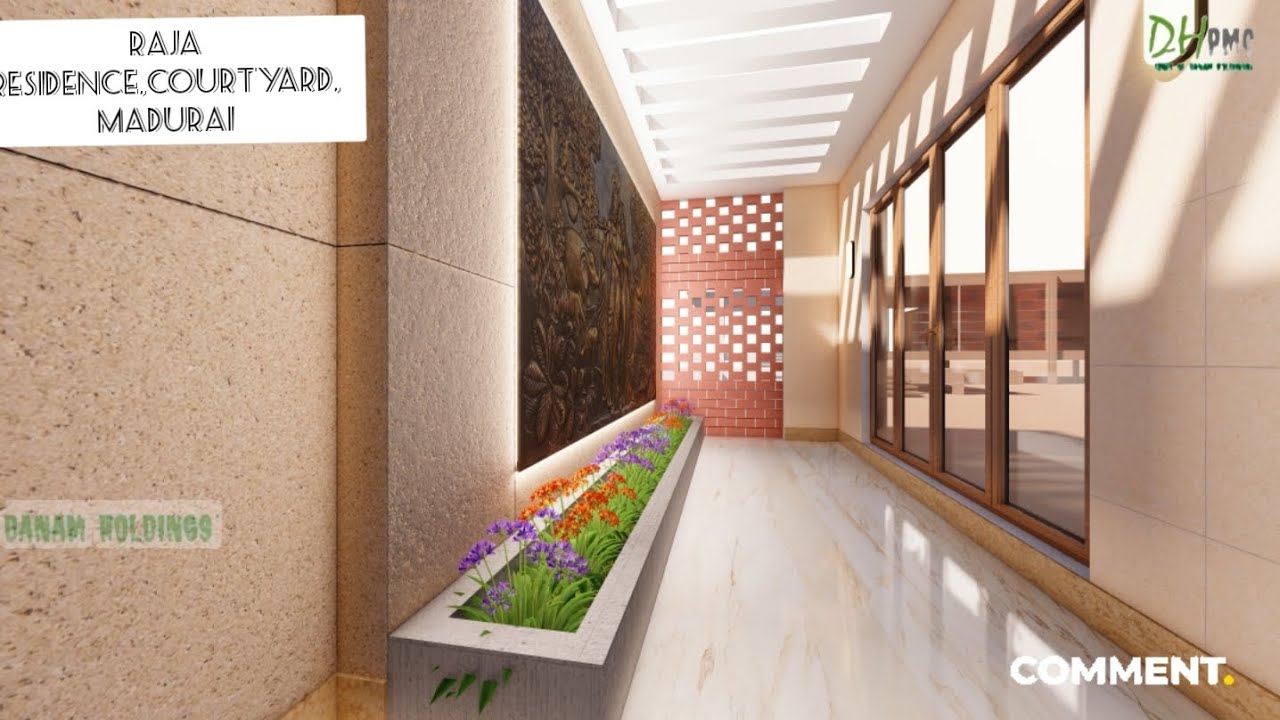 WALKTHROUGH - RAJA RESIDENCE COURTYARD- MADURAI - DANAM HOLDINGS - YouTube