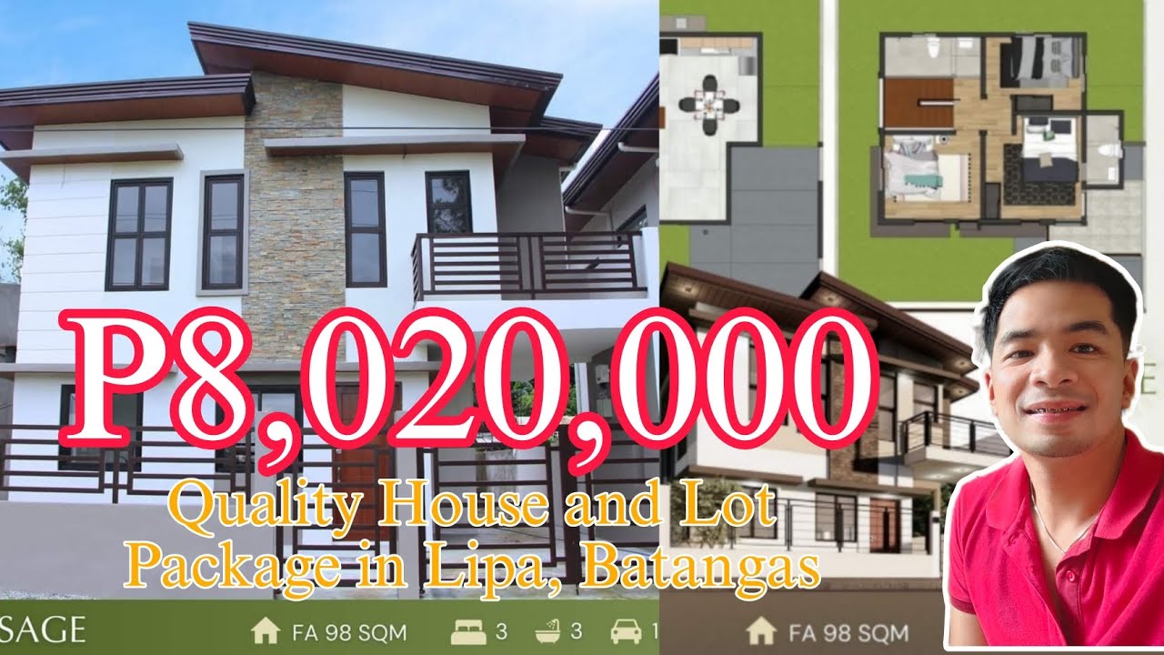House Tour • Complete Finished 3 Bedroom House and Lot Package at Lipa ...