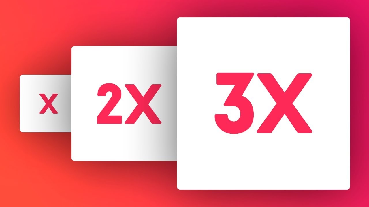 How To Export IOS Icons From Photoshop In X 2x 3x Sizes UI Design